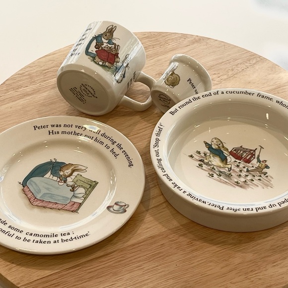 Wedgwood | Dining | Beatrix Potter Peter Rabbit Dinnerware Set | Poshmark